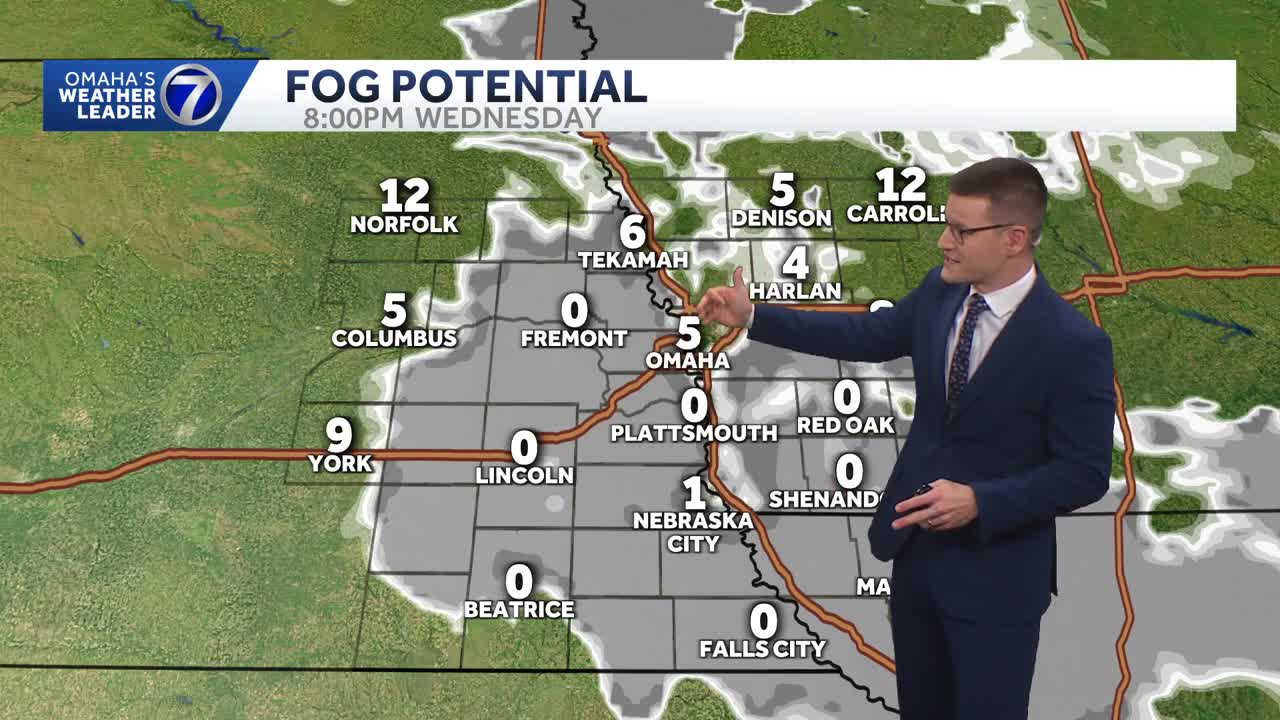 Mild Christmas Eve, widespread fog expected tonight in Omaha area