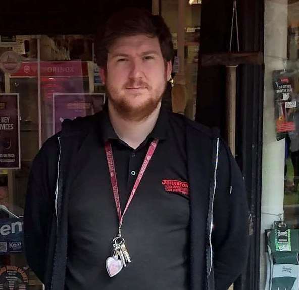 Peggotty’s Parlour, a traditional tearoom above Johnstone’s hardware ...