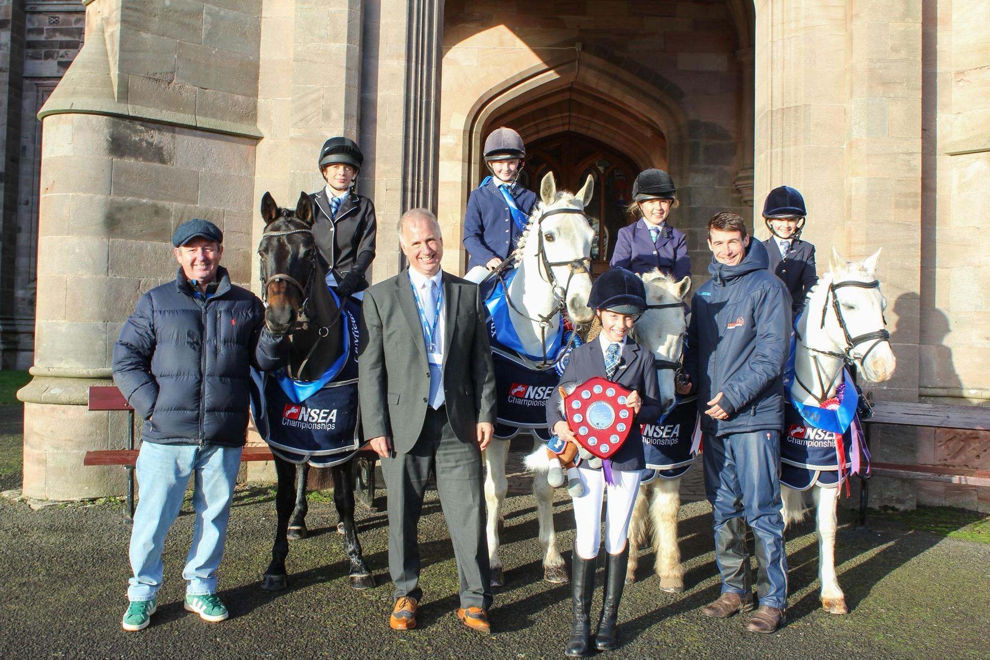 Grand National winning jockeys visit Northumberland school to ...