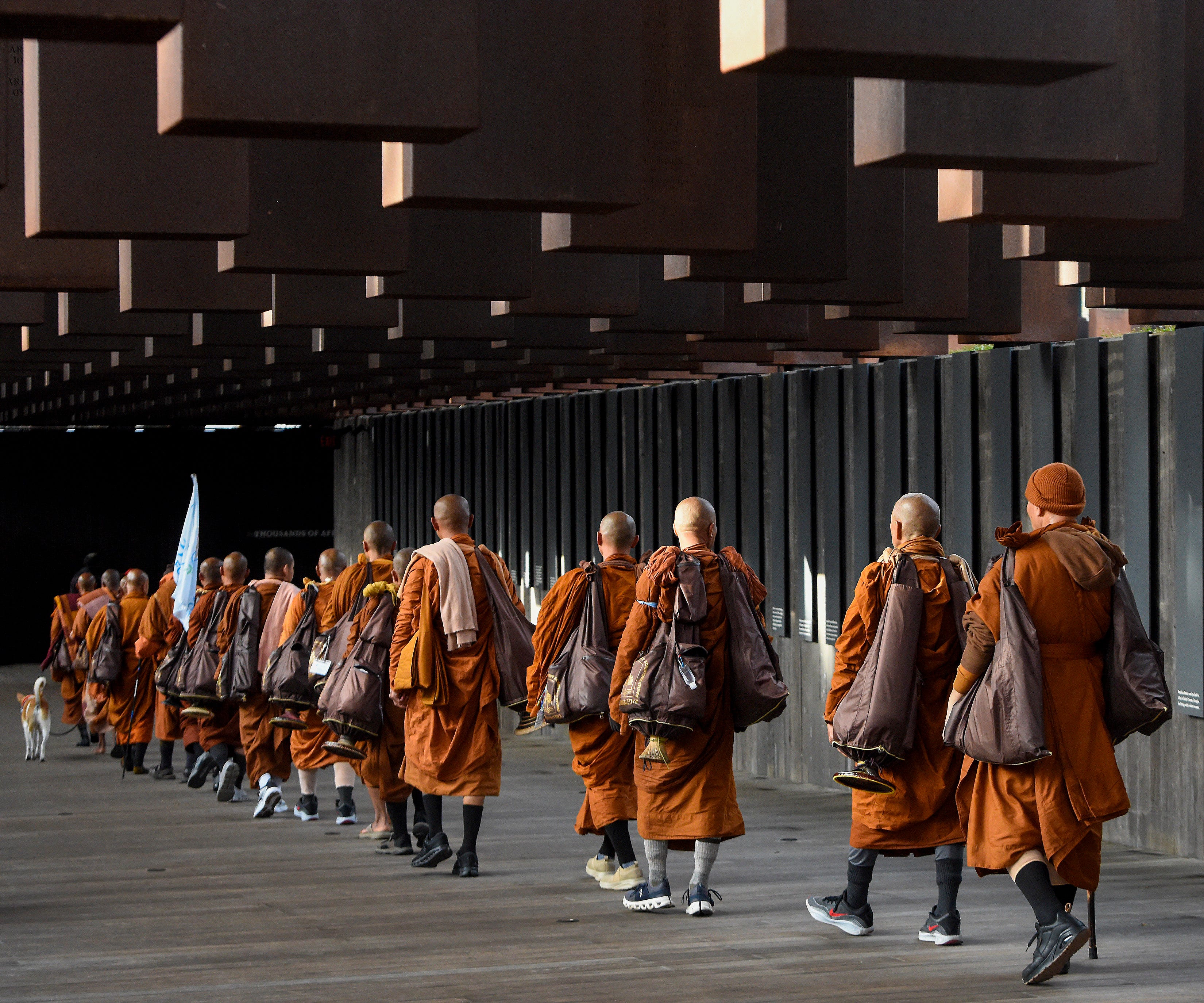'Walk for peace' will bring 19 Buddhist monks to NC. Here's when