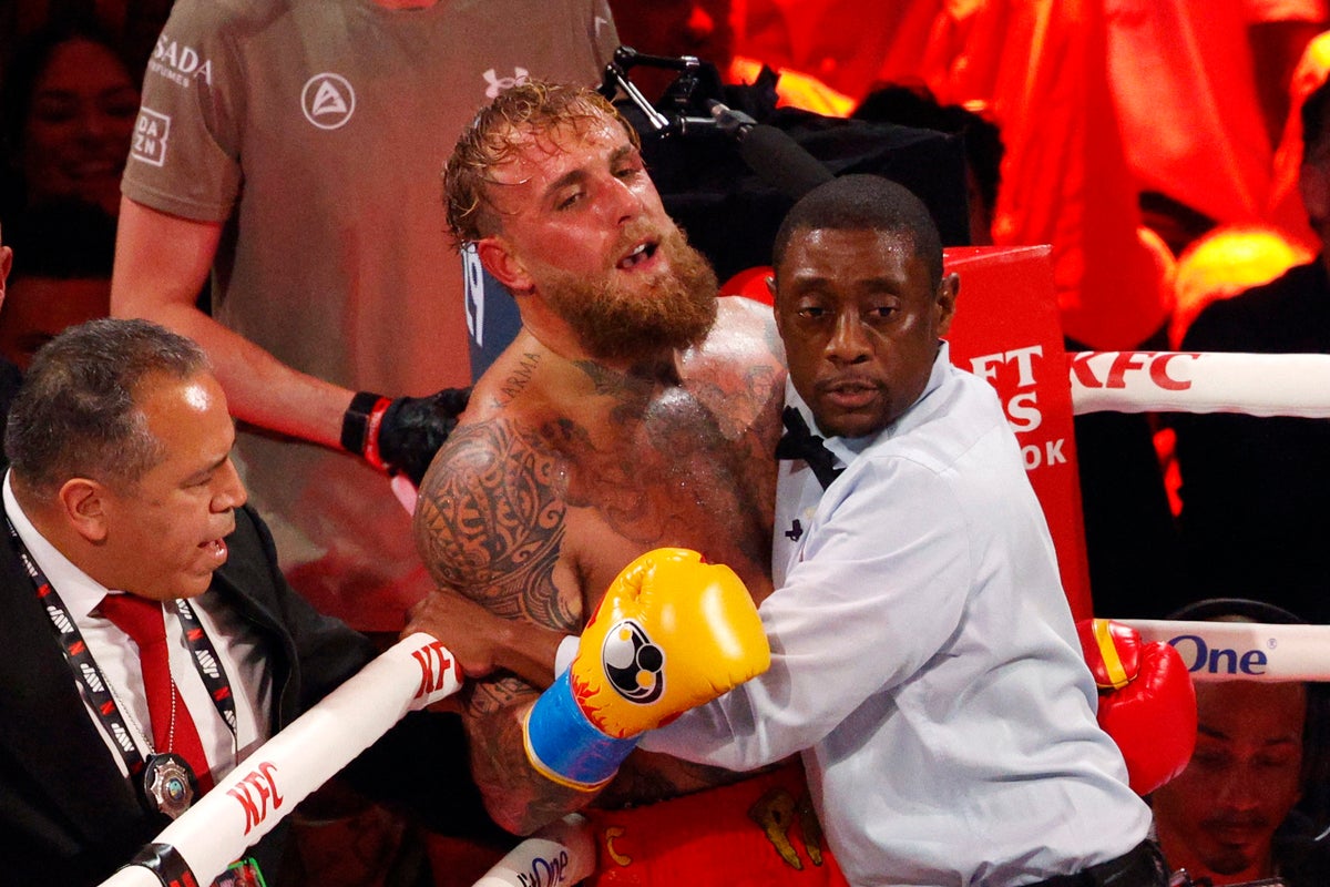 Jake Paul drops out of cruiserweight rankings after KO loss to Joshua
