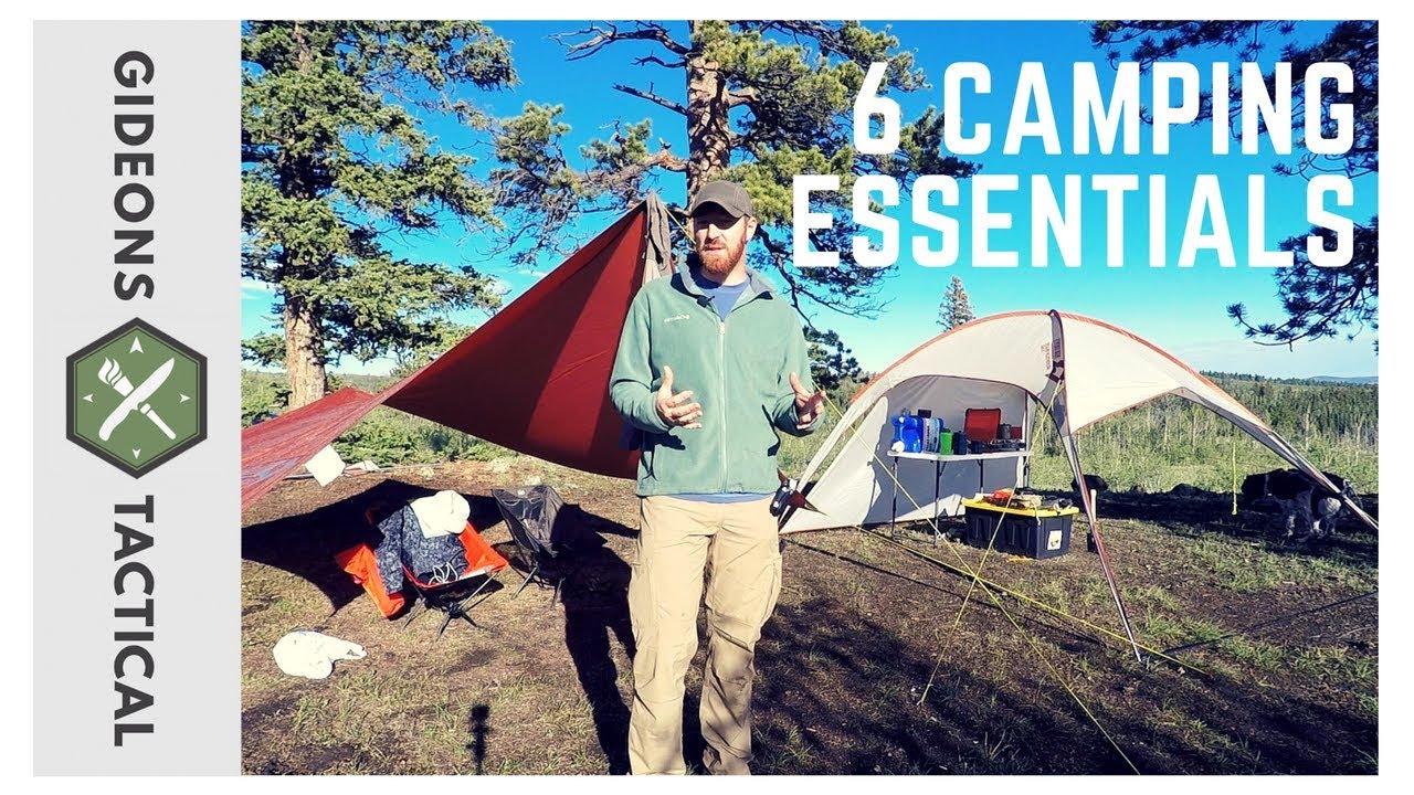 6 camping essentials: Camp like a boss