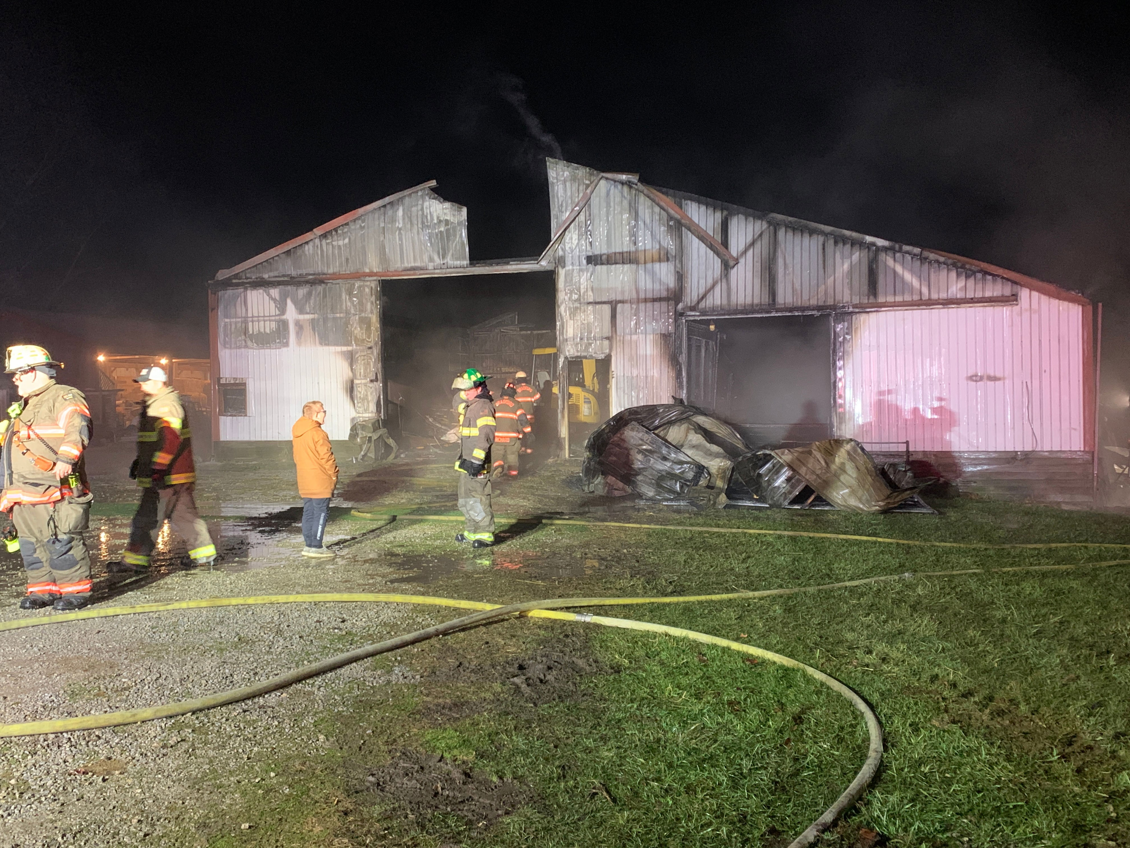 Update: 15 goats dead, 100 rabbits inside barn fire; crews determining ...