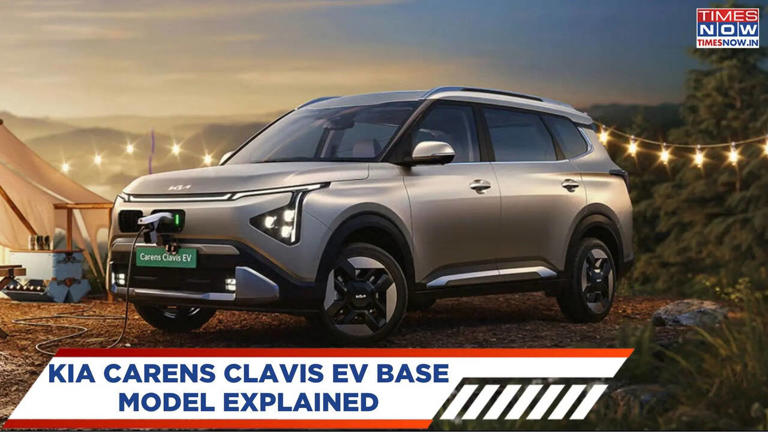 Kia Carens Clavis EV base model explained - price, range, design ...