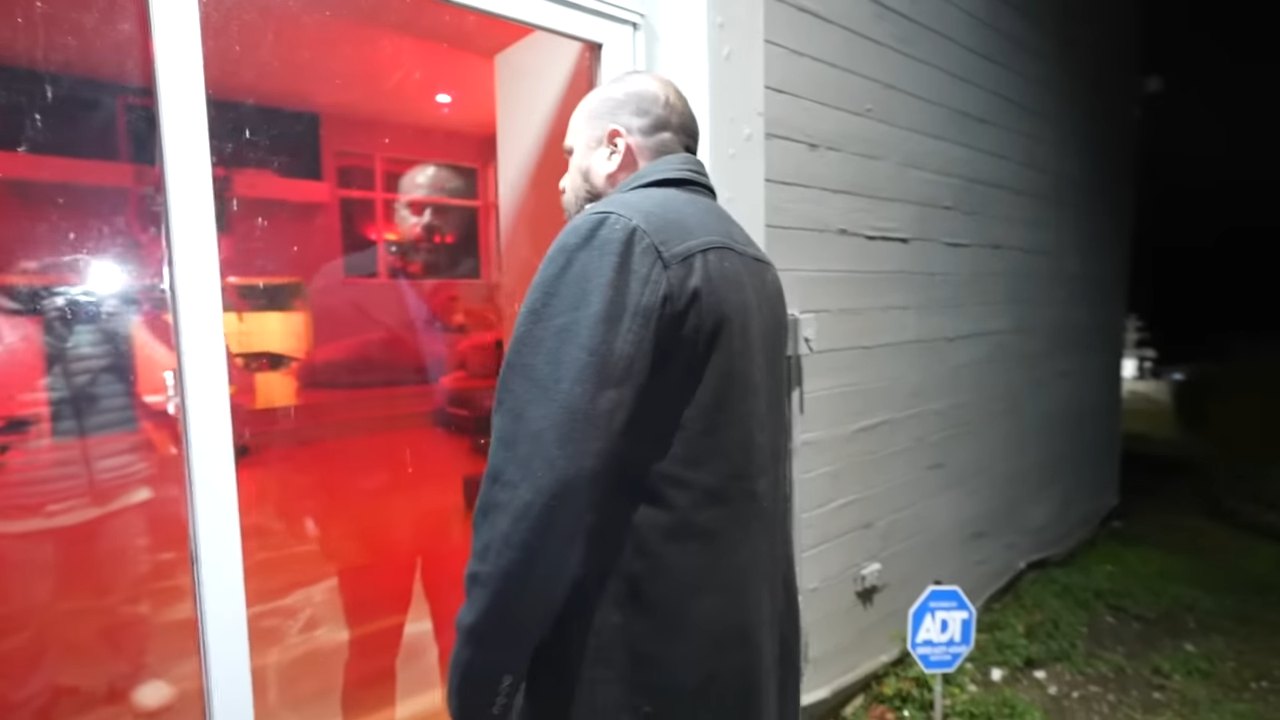 Scary little boy locked us out of our own house