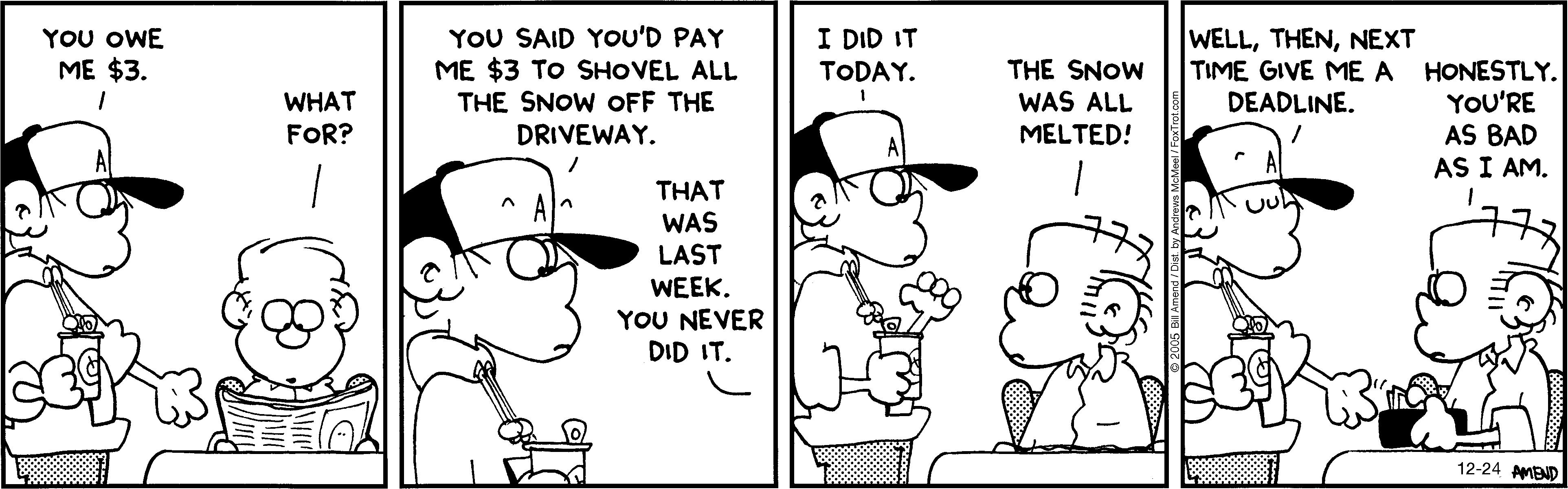 FoxTrot by Bill Amend