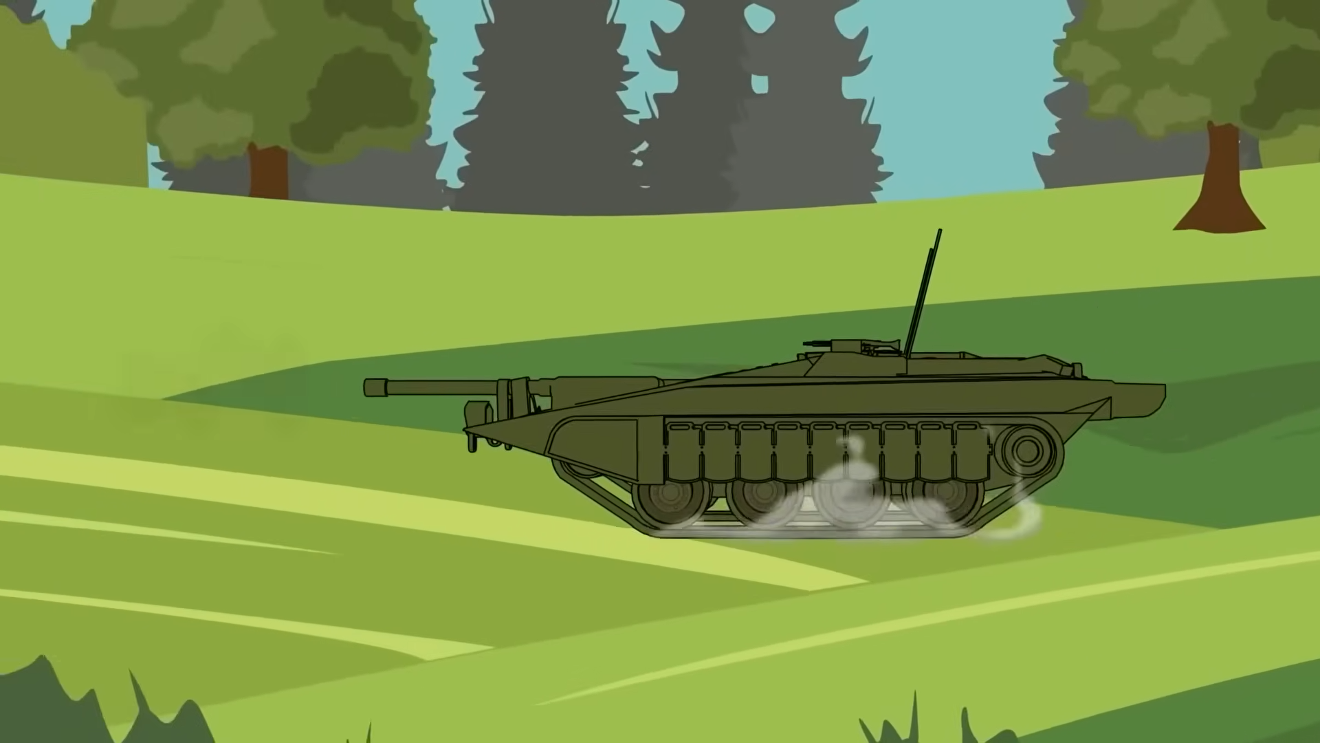 So sieht das Leben im flachsten Panzer der Welt aus