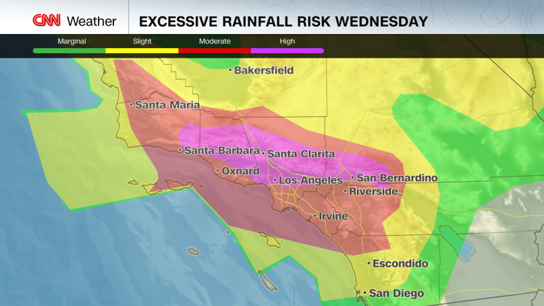 'Dangerous scenario unfolding' in Southern California from potent storm ...