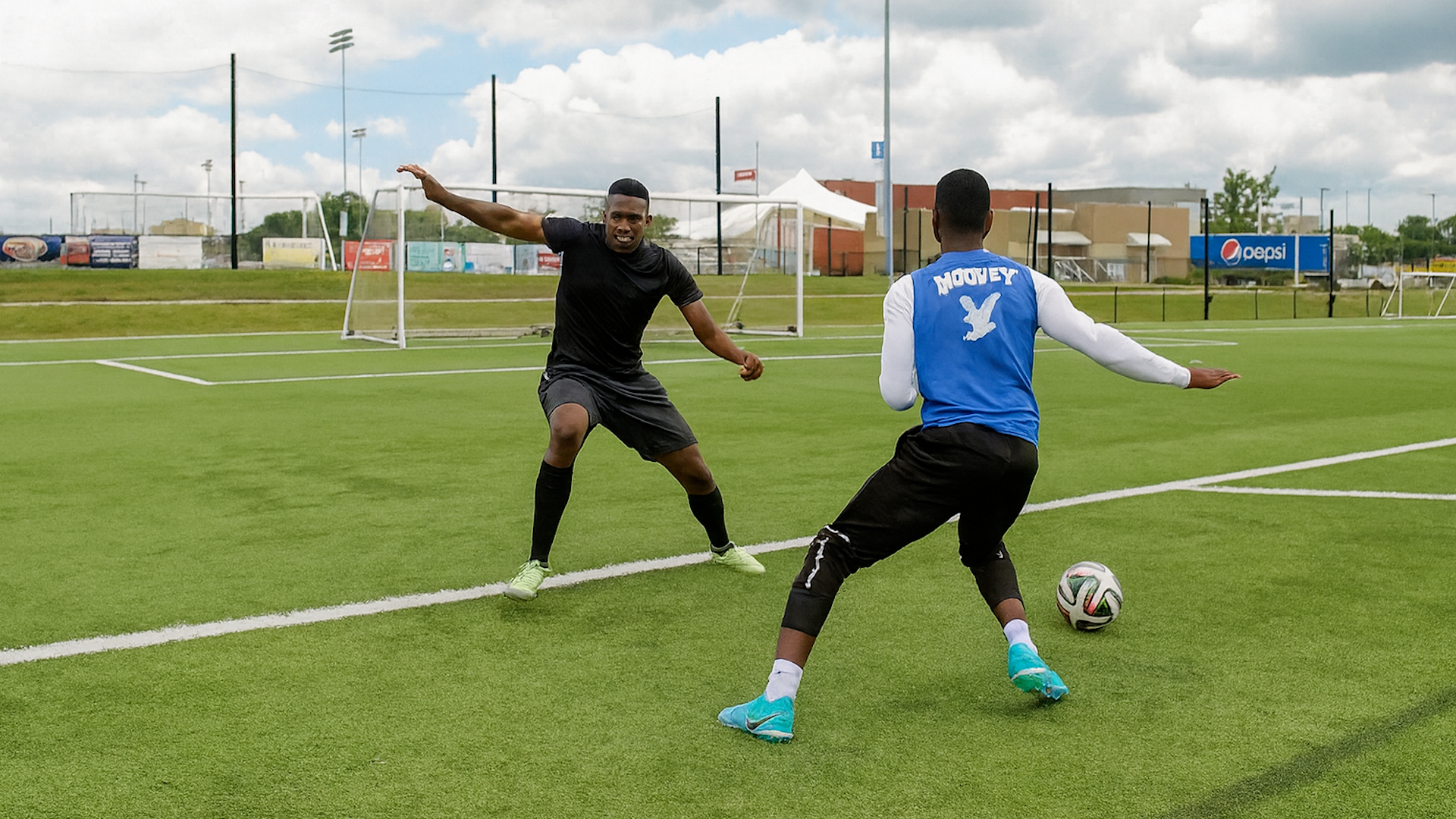 Train like a pro: First touch and ball control