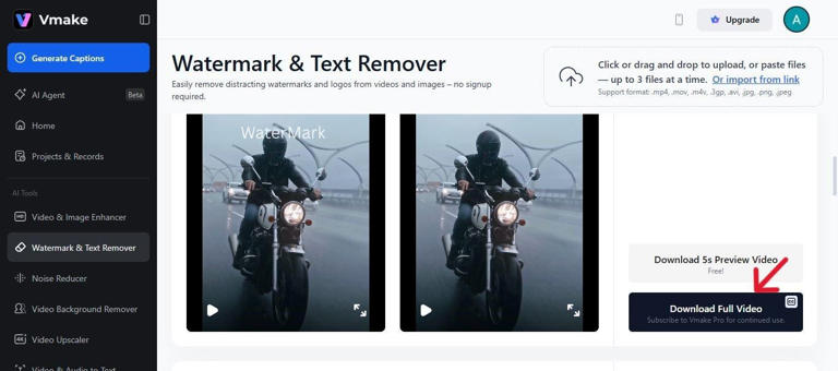 Vmake review: The ultimate video watermark remover and quality enhancer ...