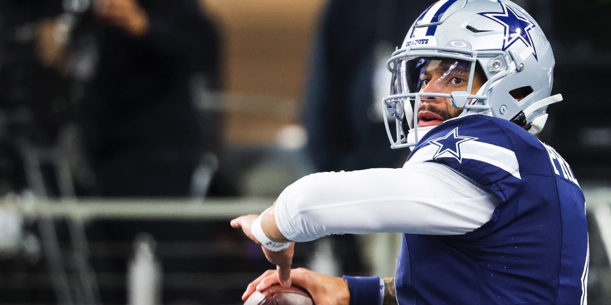 Dak Prescott shuts down question over willingness to start final two ...