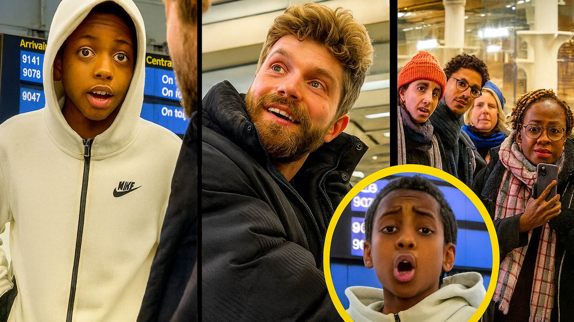 A 15-year-old performs at the train station piano