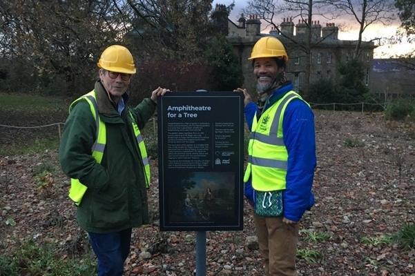 Wigan's historic Haigh Hall was visited by two descendants of an earl ...