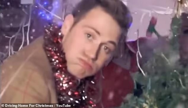 I was in Chris Rea's Driving Home for Christmas video and there's a ...
