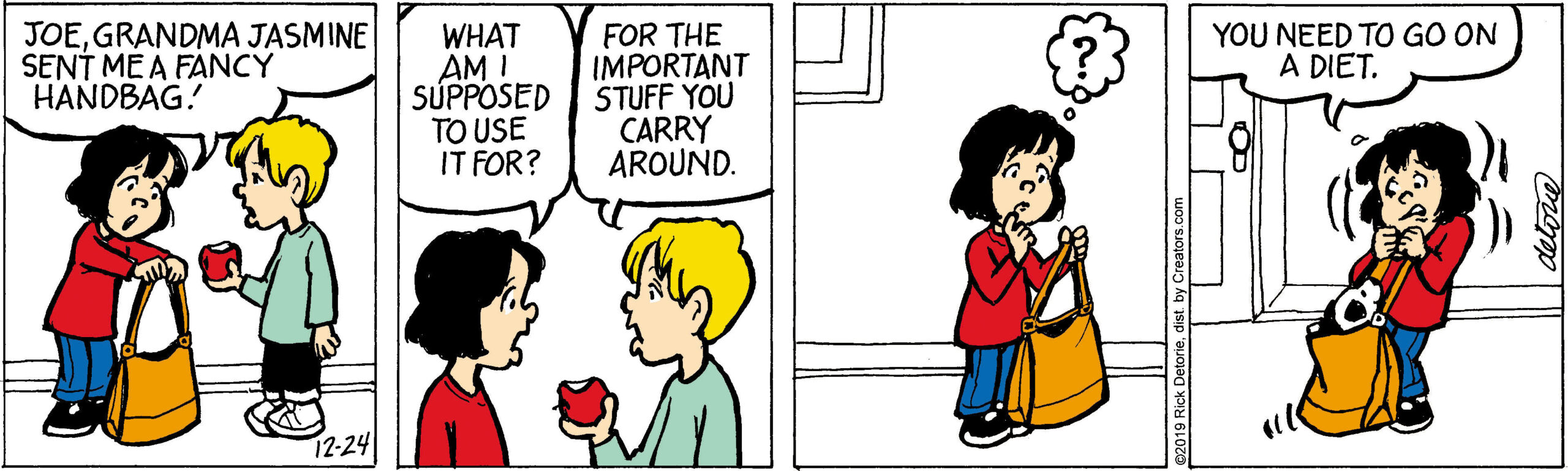 The latest 'One Big Happy' comics by Rick Detorie