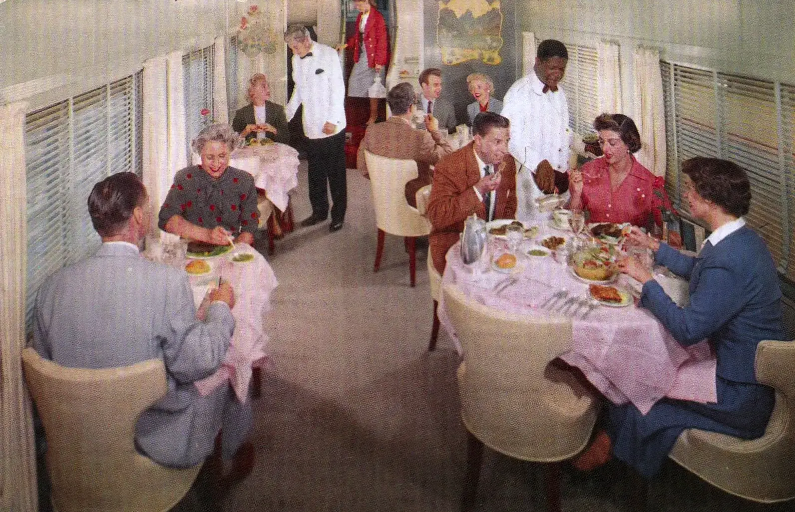 Vintage menus show what dining out looked like in the 1950s