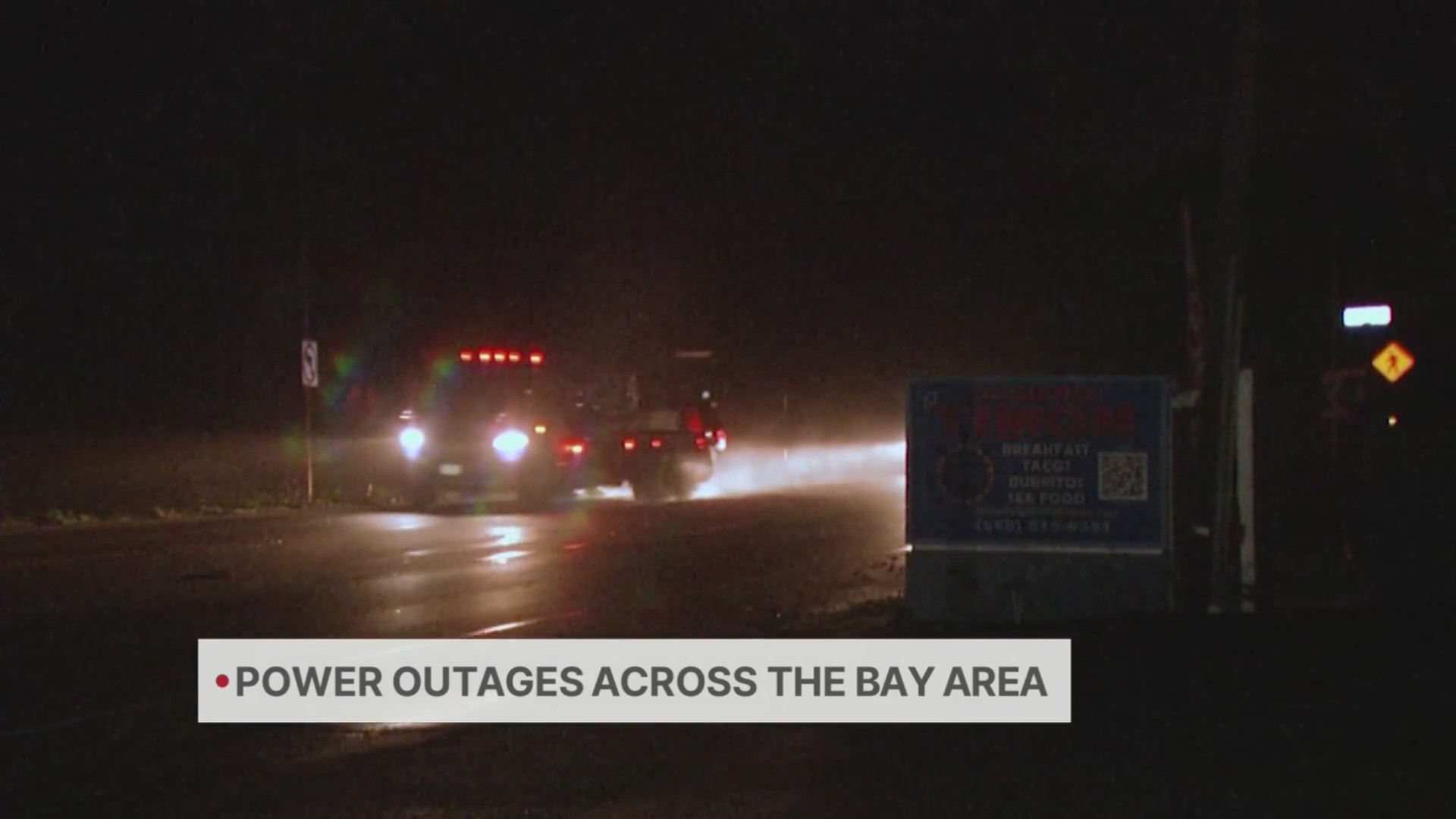 Power outages reported across Bay Area Wednesday morning