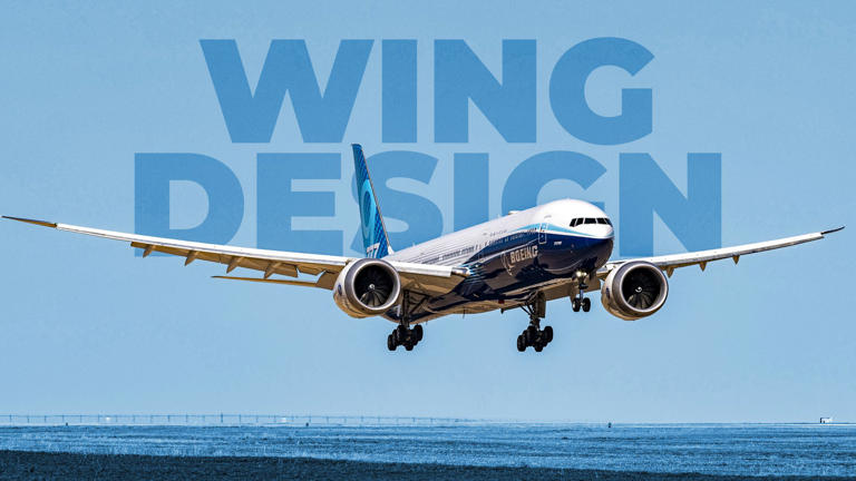 The Boeing 777X’s unique wing design that sets it apart from others
