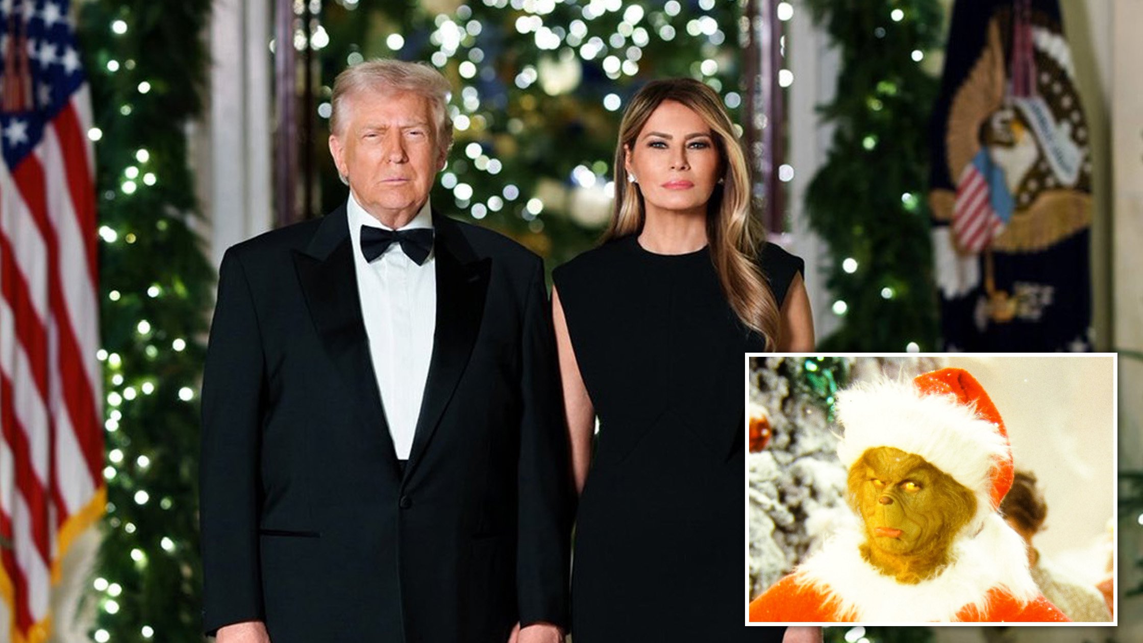 Trump's Christmas card criticised as lacking cheer