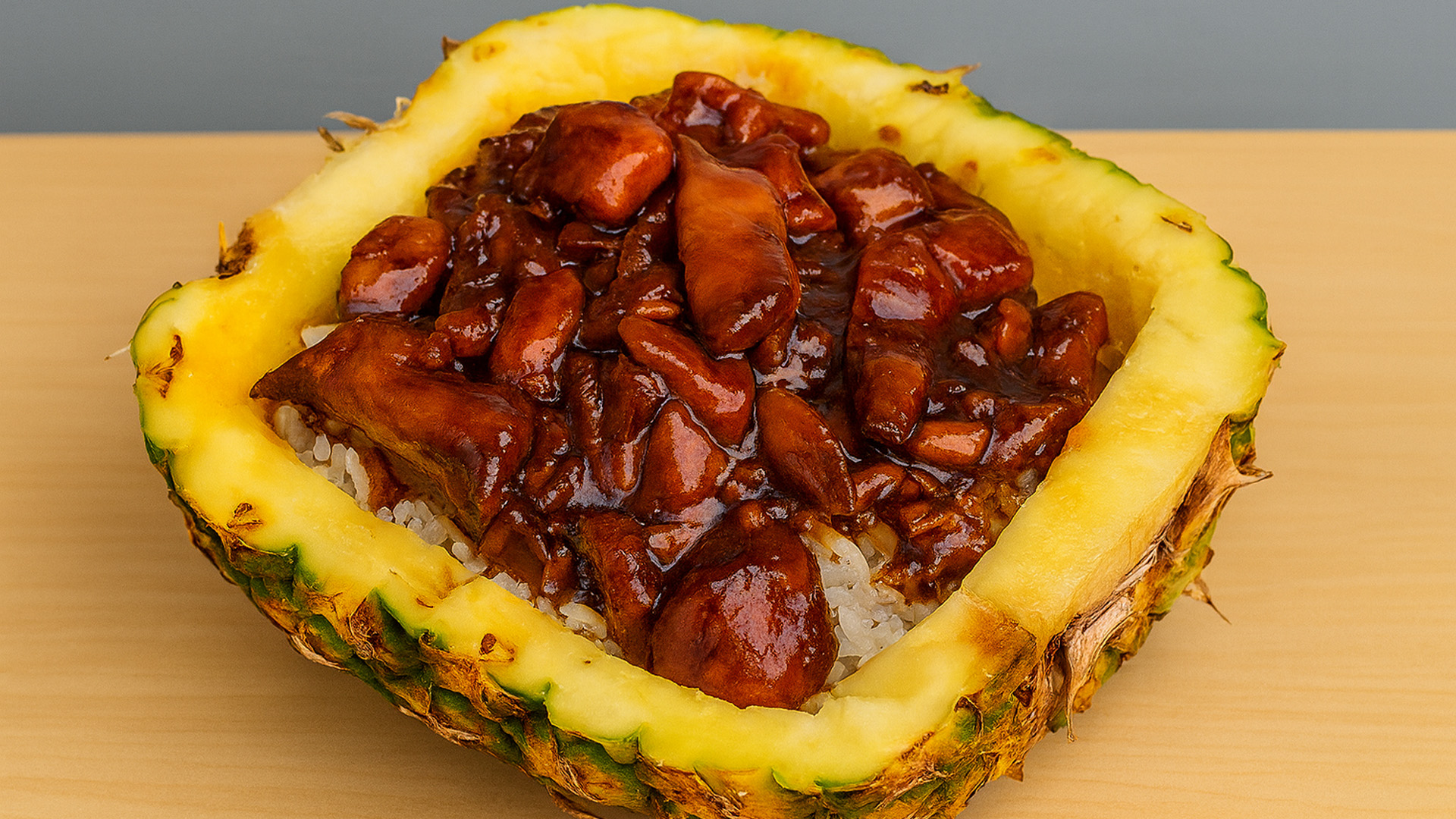 How to make pineapple chicken rice bowl