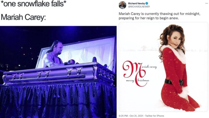 Mariah Carey has defrosted once again, so here are 10 memes about her ...