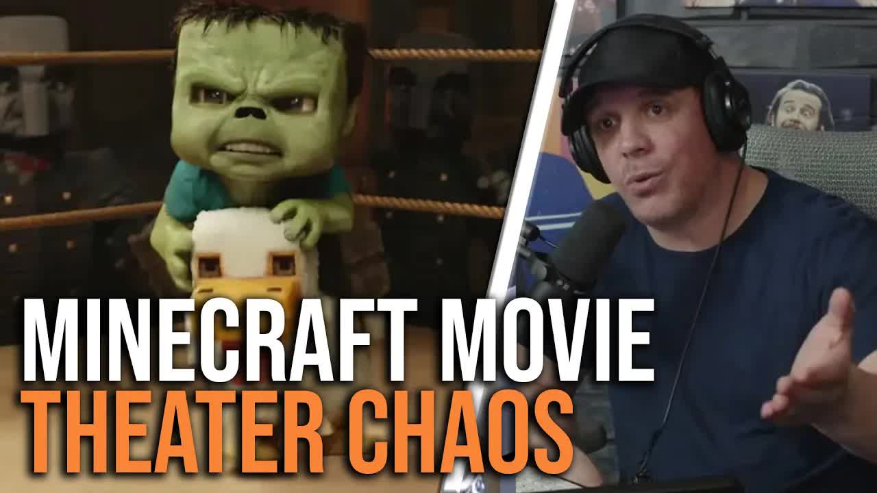 Minecraft movie mayhem leaves theatres a mess
