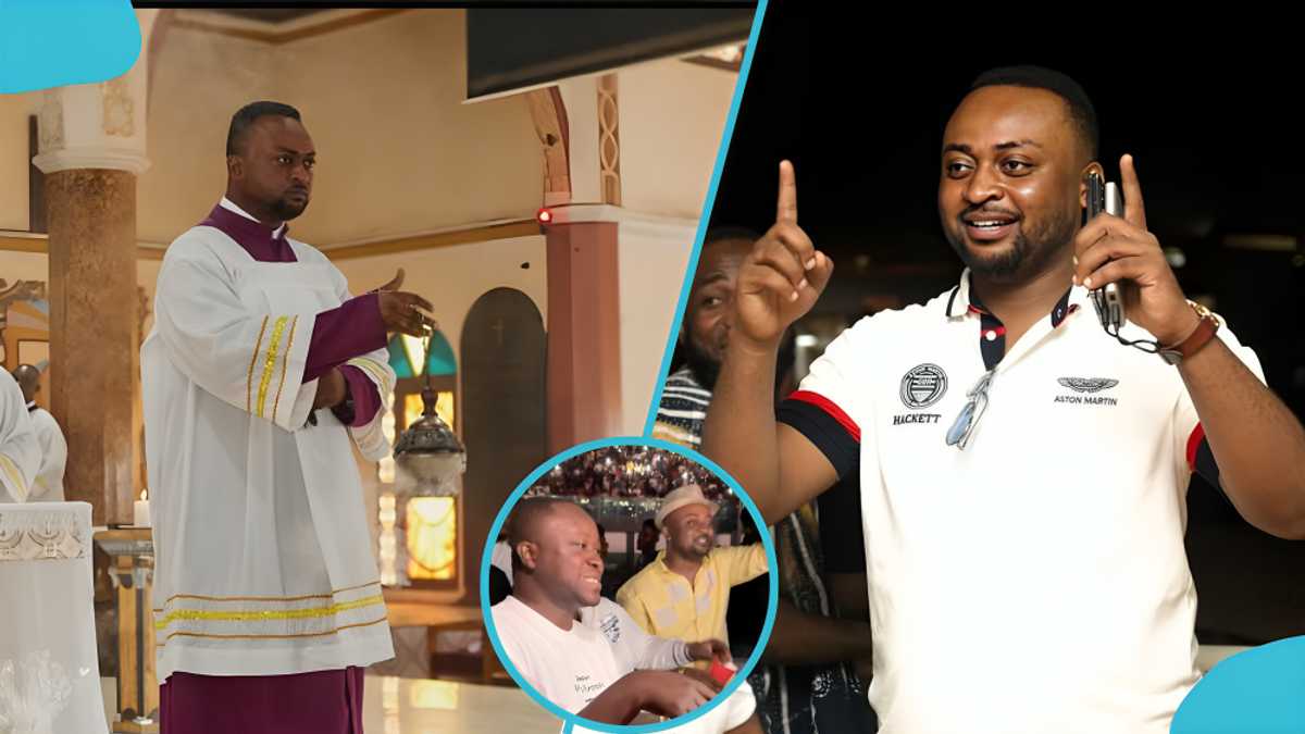 Vincent Assafuah trends at Black Sherif's concert with his asa bone ...