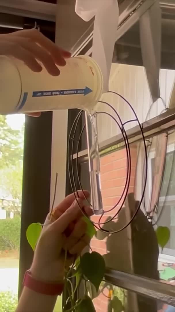 Stick a tension rod in your window for this brilliant idea! (Not for ...