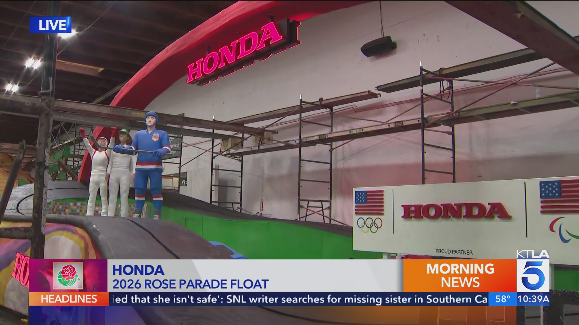 The magic in teamwork Rose Parade float: AES 2026 OneLegacy Donate Life ...