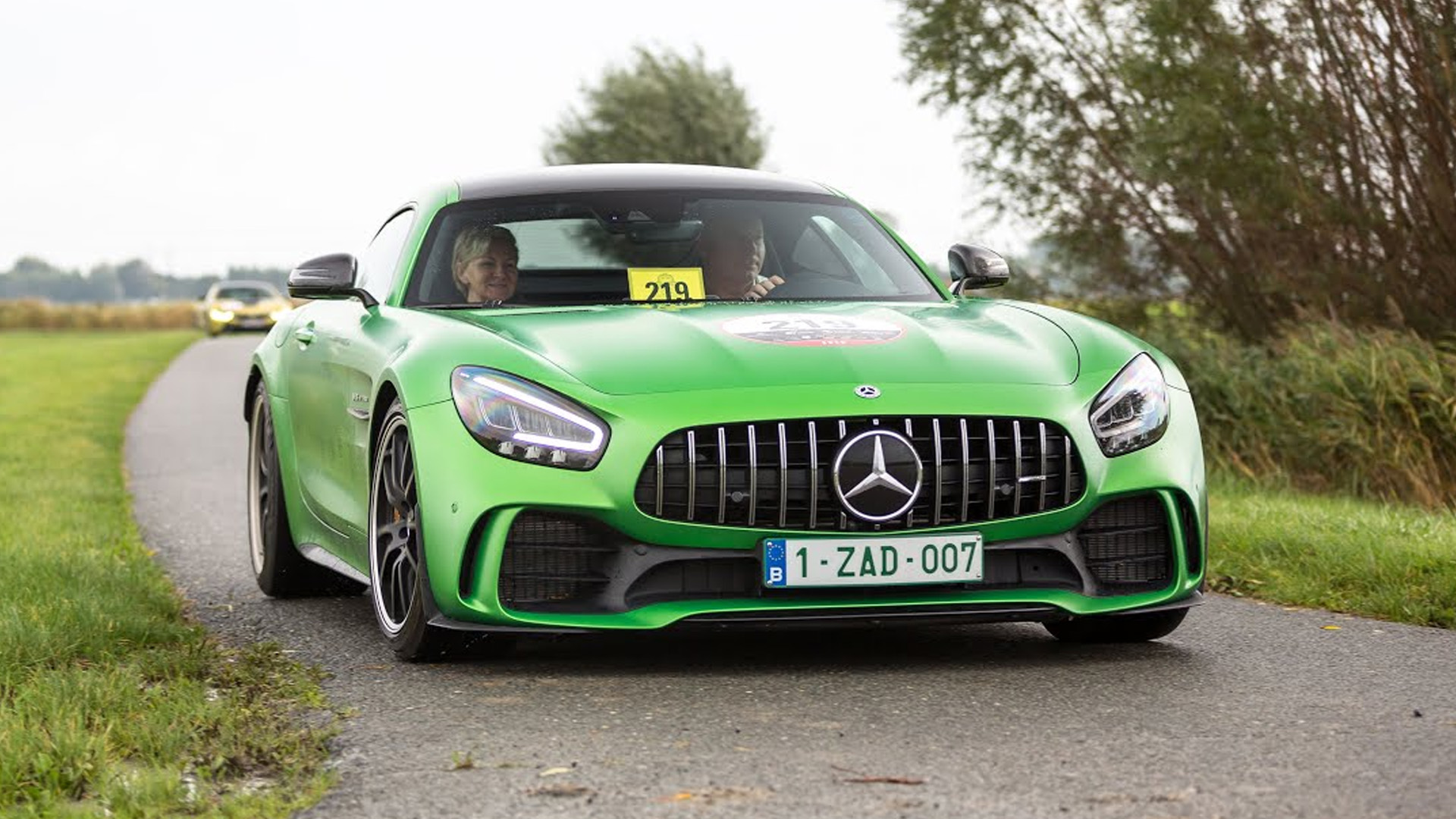 AMG GT R acceleration and engine sound