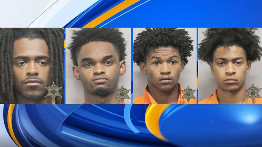 Four arrested in connection with Lafayette Parish vehicle theft spree
