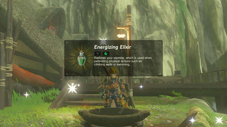 Zelda: Breath of the Wild — All monster elixir recipes