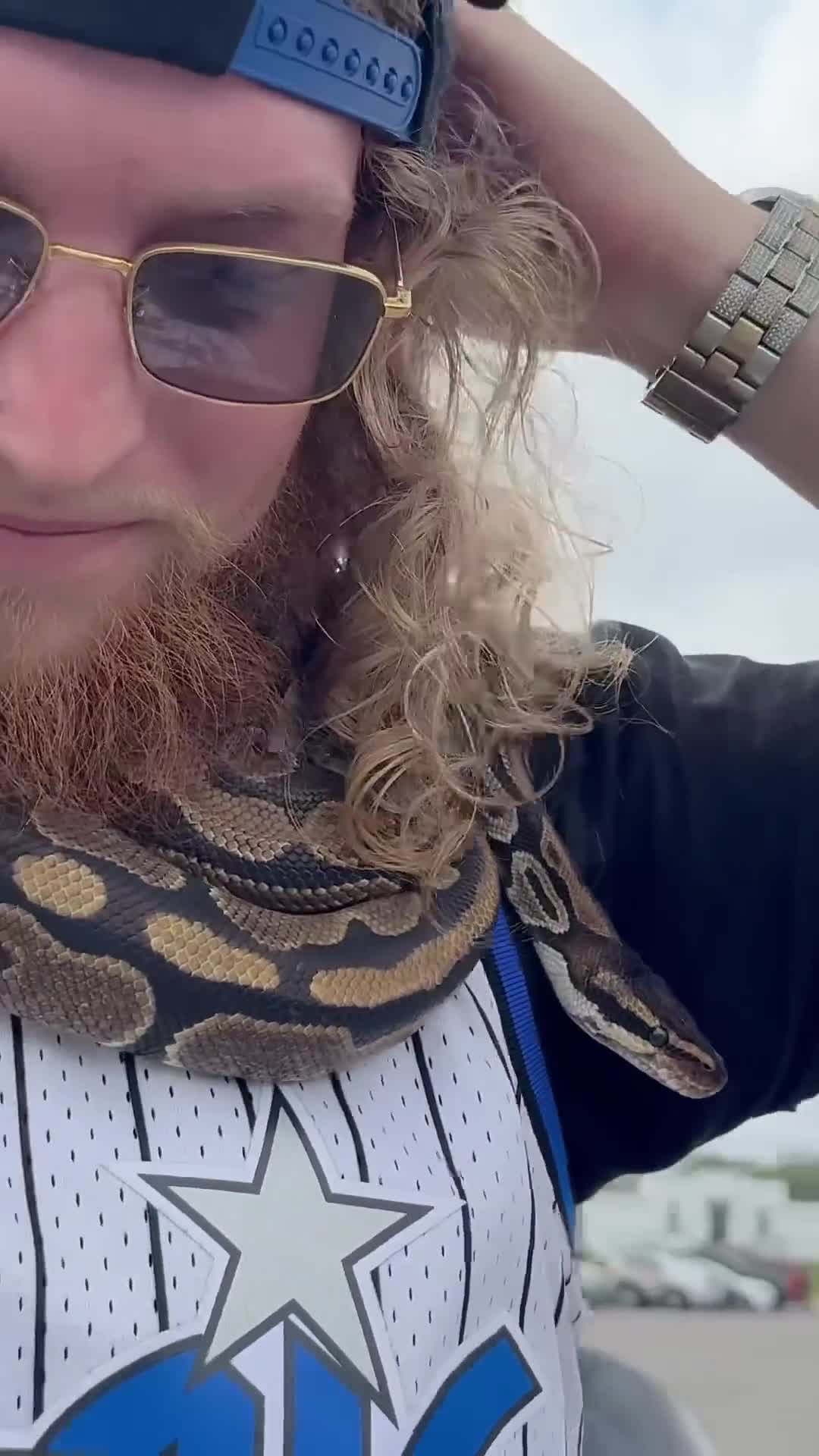 Bro got his slime with him at the block party