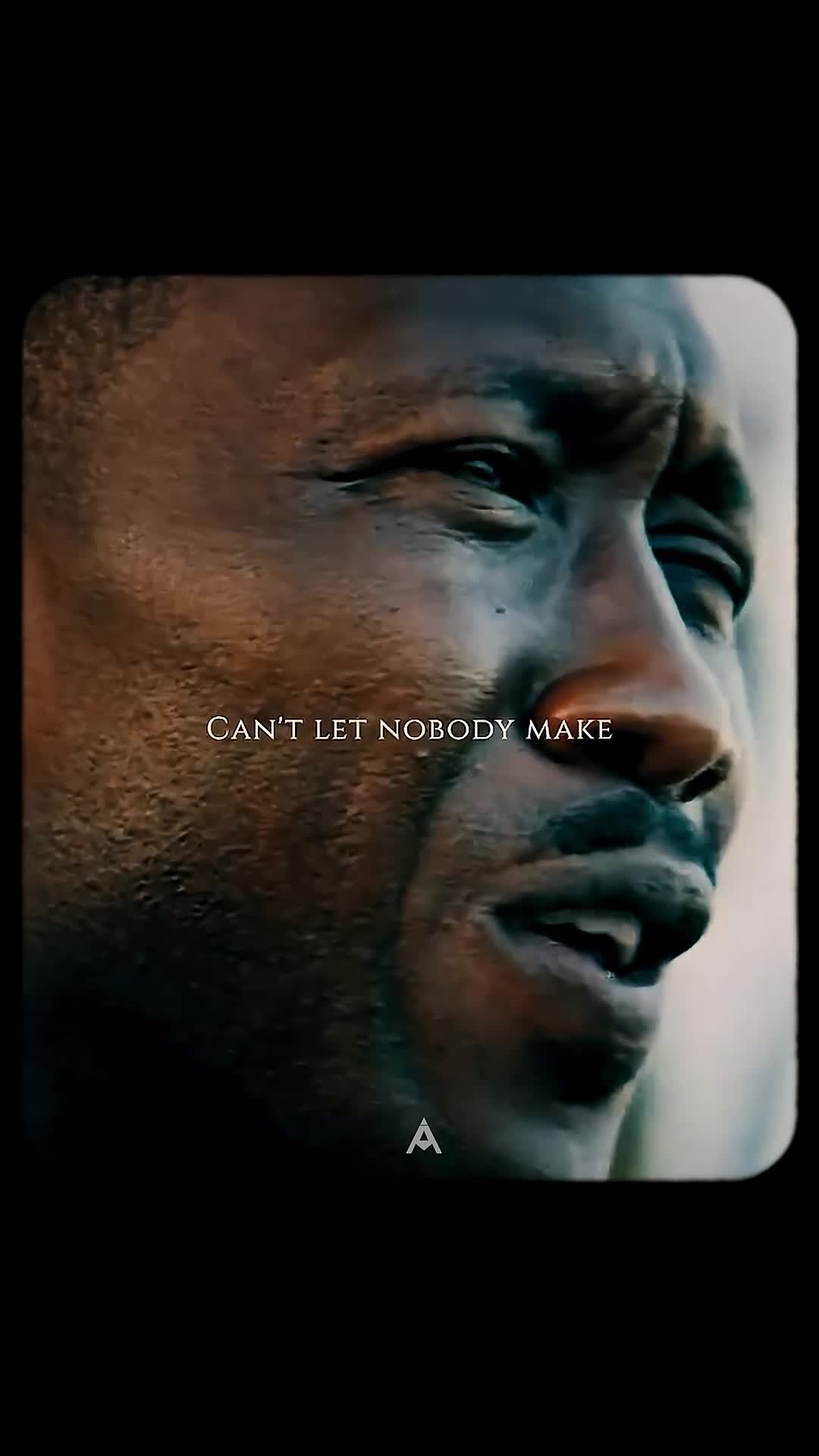 Decide for yourself who you’re going to be.