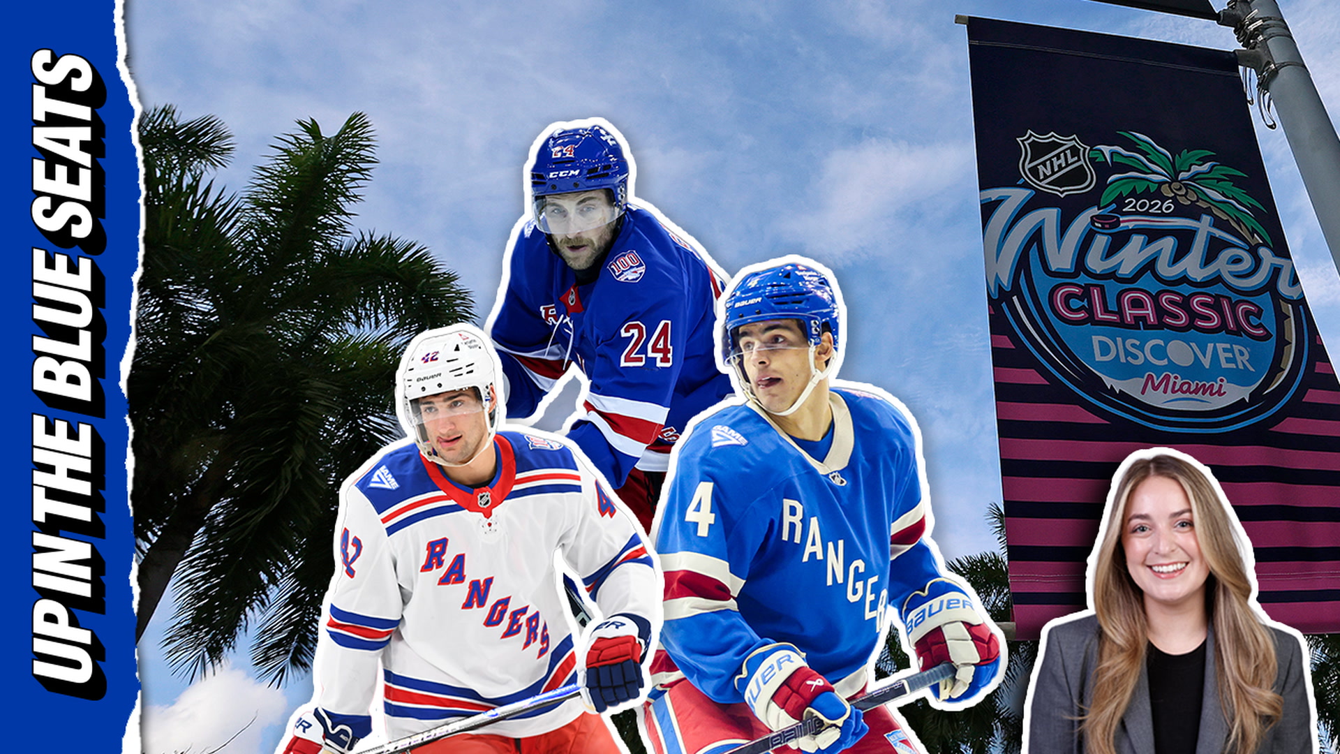 Rangers stars can't wait for Miami Winter Classic! | Up in the Blue Seats