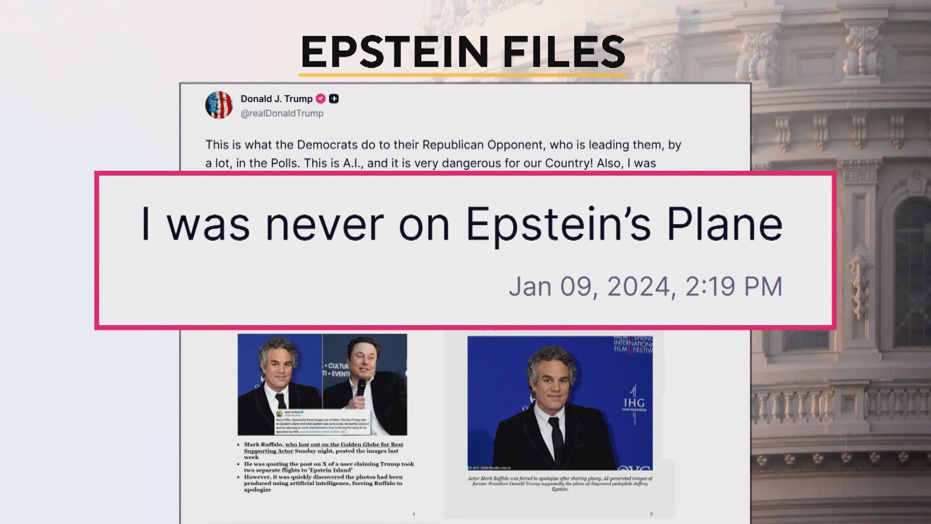 Democrats threaten legal action over unreleased Jeffrey Epstein files