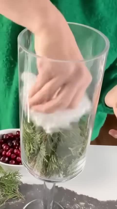 Grab a #DollarTree vase & some plastic wrap