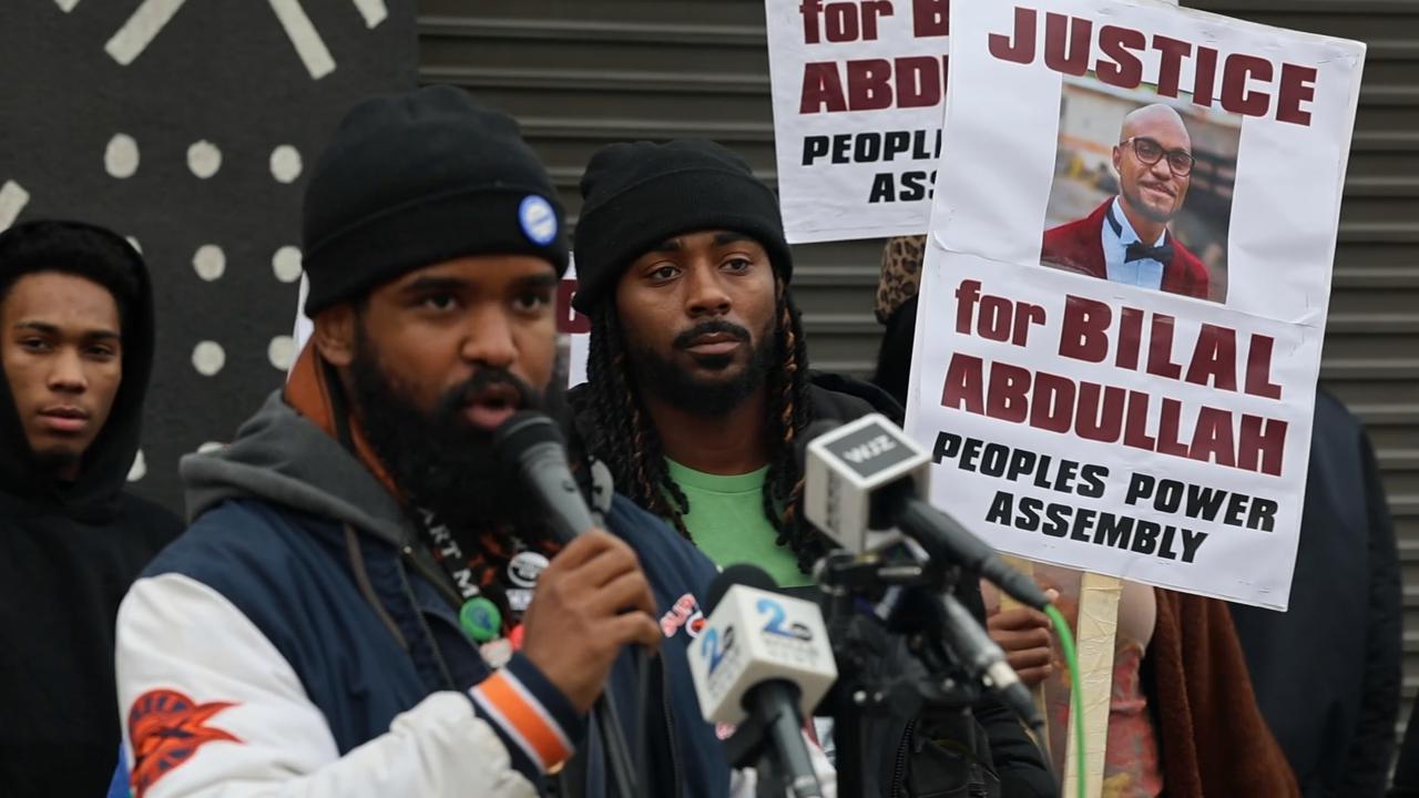 Family of Bilal “BJ” Abdullah holds press conference after P - 66386147