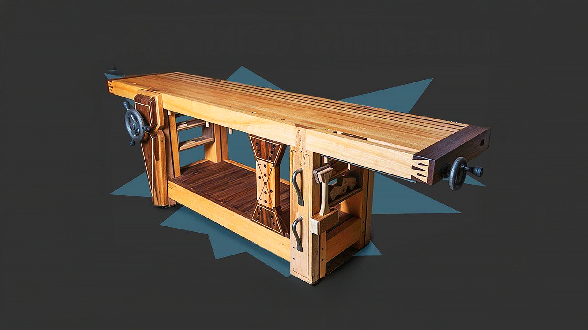 Building the ultimate Roubo workbench (top & legs)