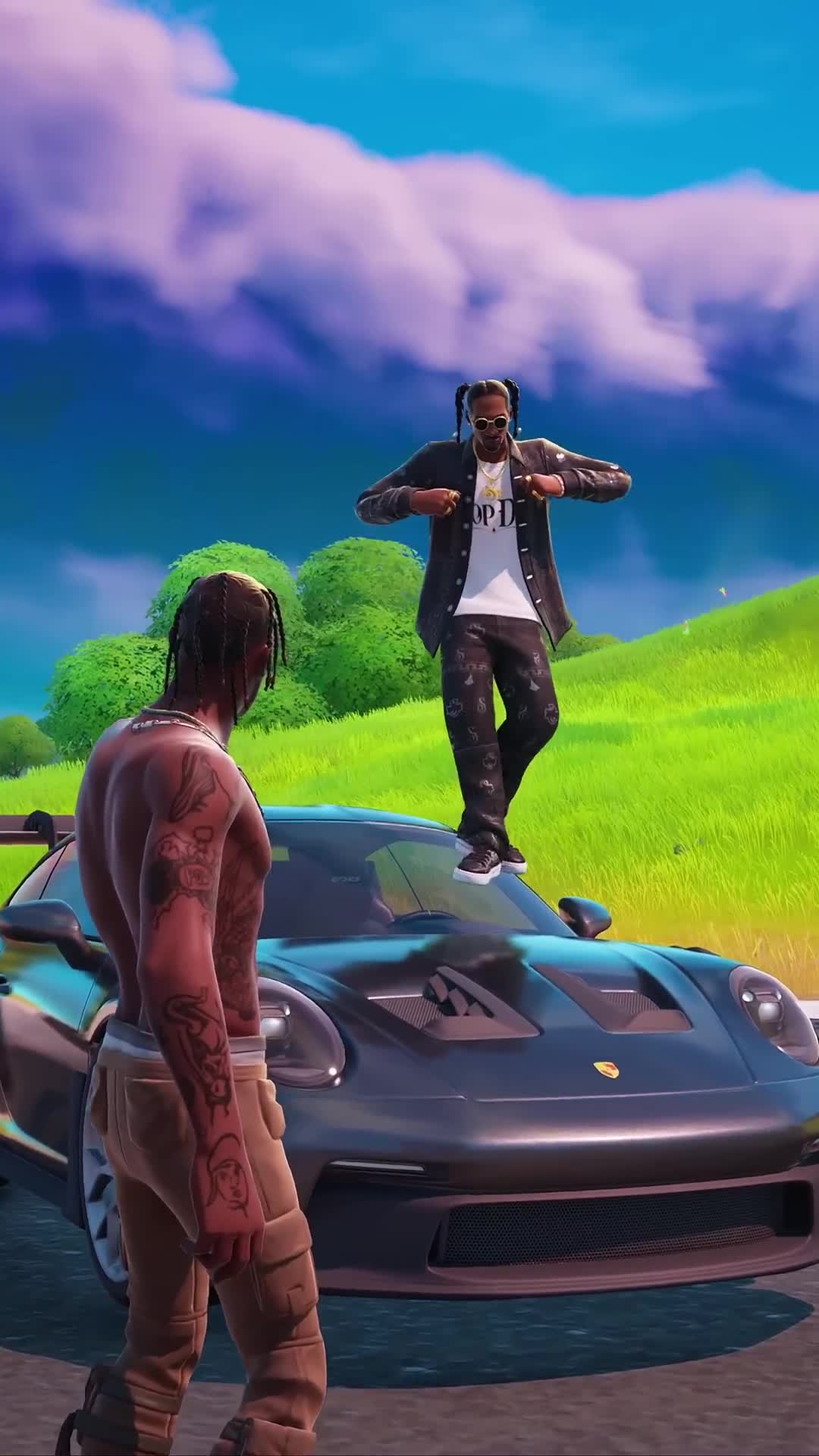 Ice Spice ruined the car meet! 😱😏 #shorts