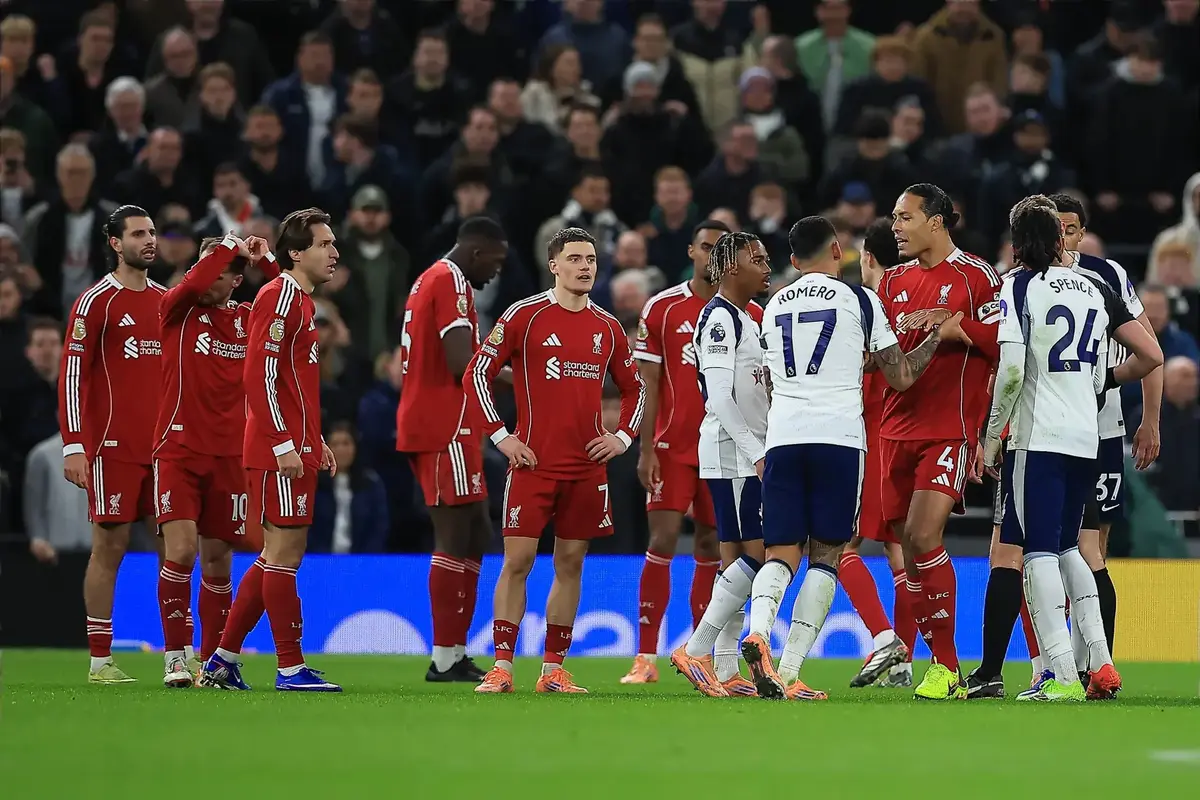 FA officially charges Cristian Romero after Liverpool red card