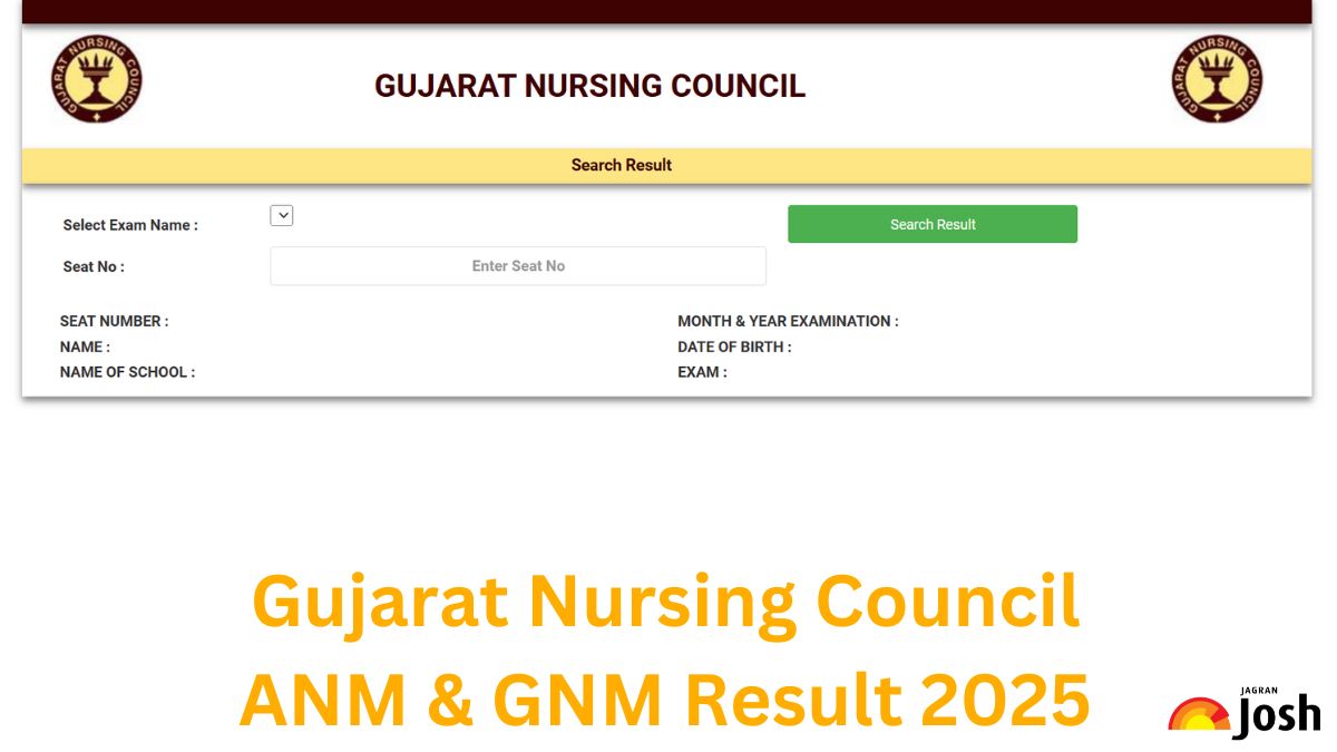 Gujarat Nursing Council result 2025 out at gujaratnursingcouncil.org: Download GNC result, GNM ...