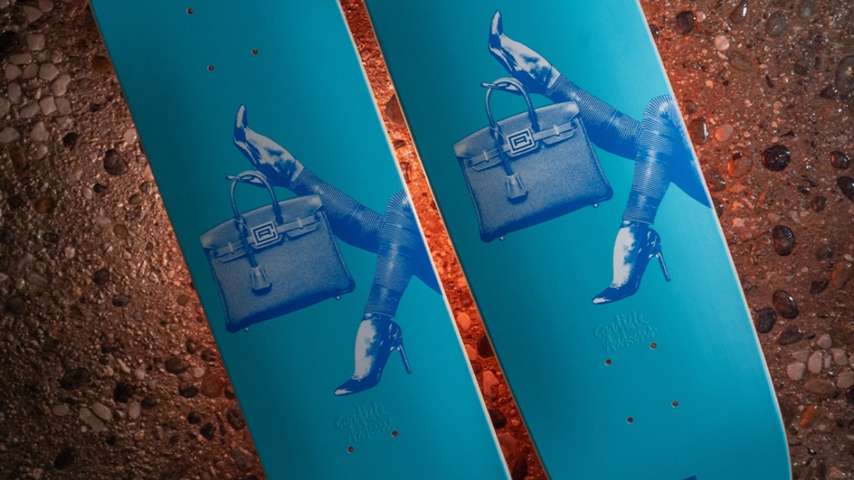 Chocolate drops limited one-off Carlisle Aikens graphic in two shapes