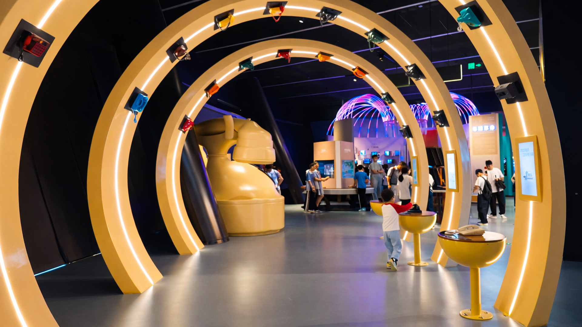 Kids can learn and laugh at every turn here