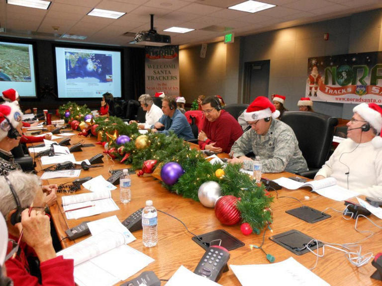 Follow along as NORAD tracks Santa's journey around the world