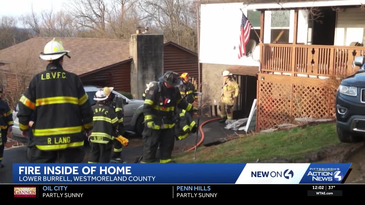 Crews put out fire at home in Lower Burrell
