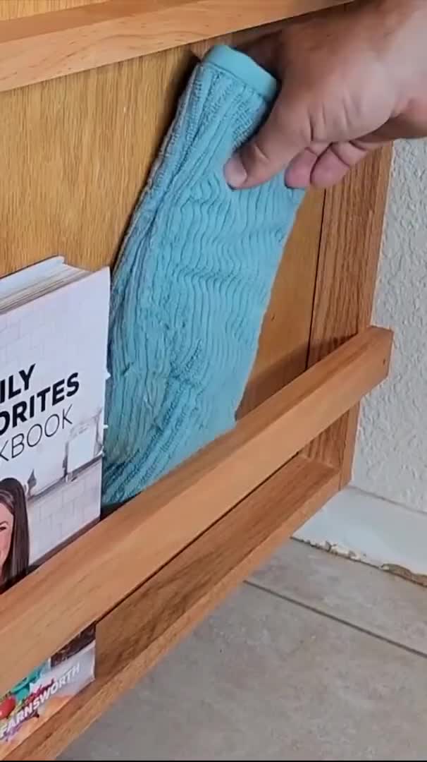 Genius kitchen cabinet hack! 🤯