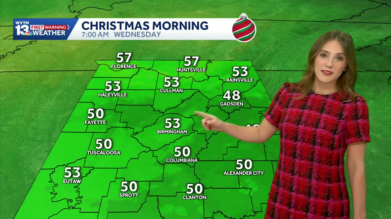 Near record warmth in Alabama through Christmas before colder weather ...