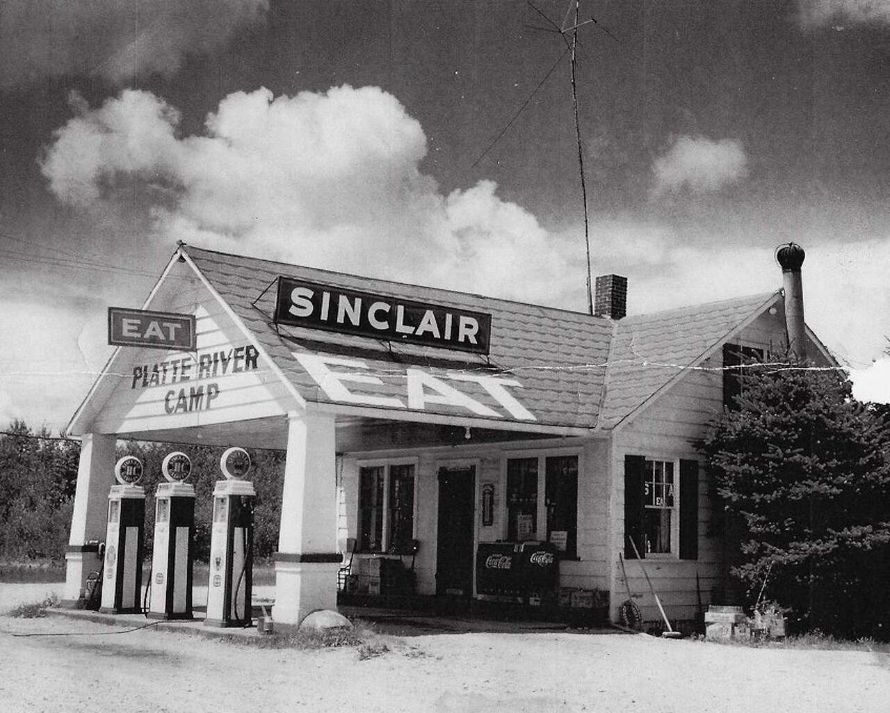 Looking back in Benzie: Service stations demand cash for gas