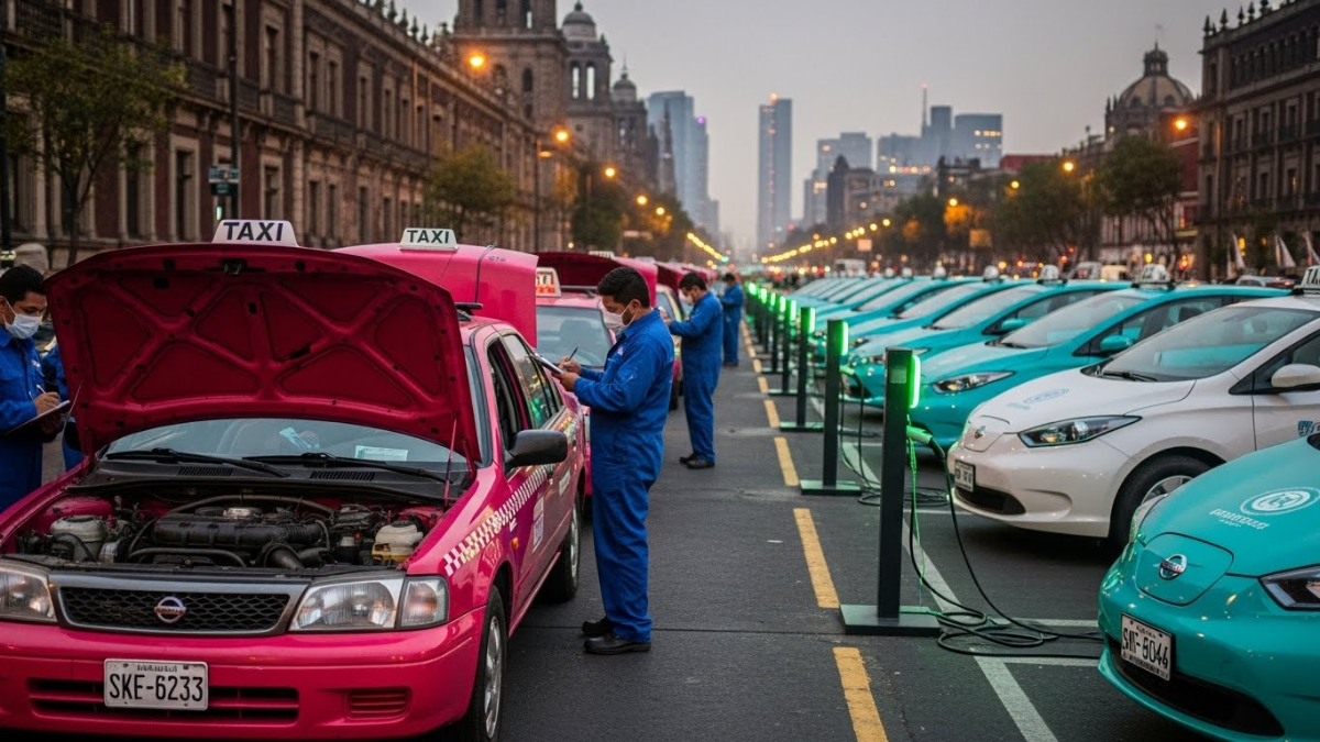 ¡Adiós vaqueros! CDMX inicia retiro de 300 taxis obsoletos para iniciar ...